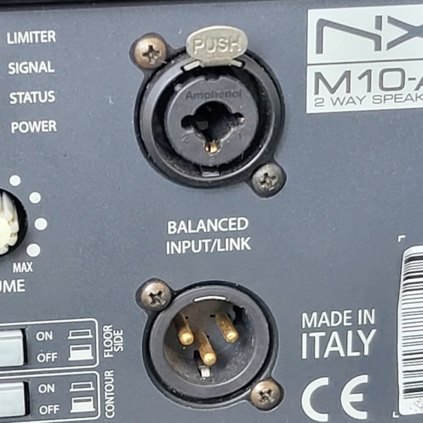 rcf m10-a 2way speaker